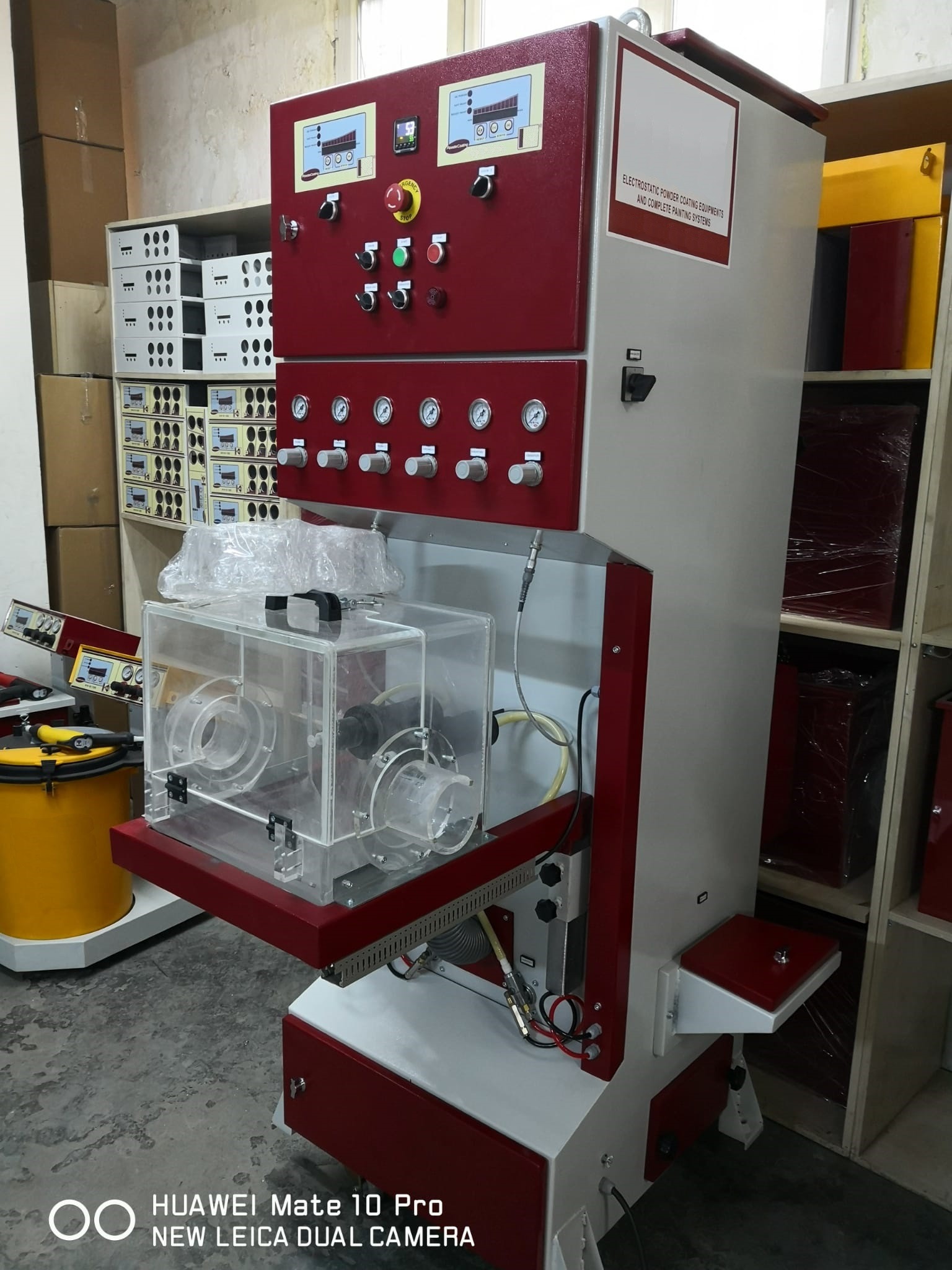 Cable Powder Talc Coating Machine | Powder Coating Equipment