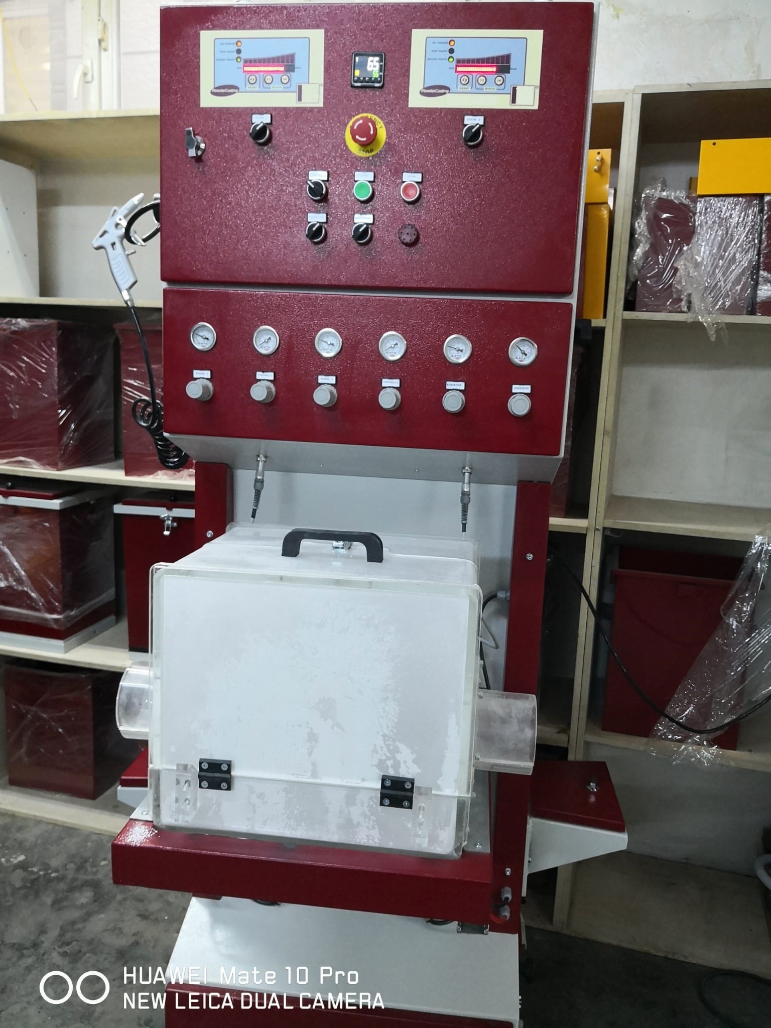 Cable Powder Talc Coating Machine | Powder Coating Equipment