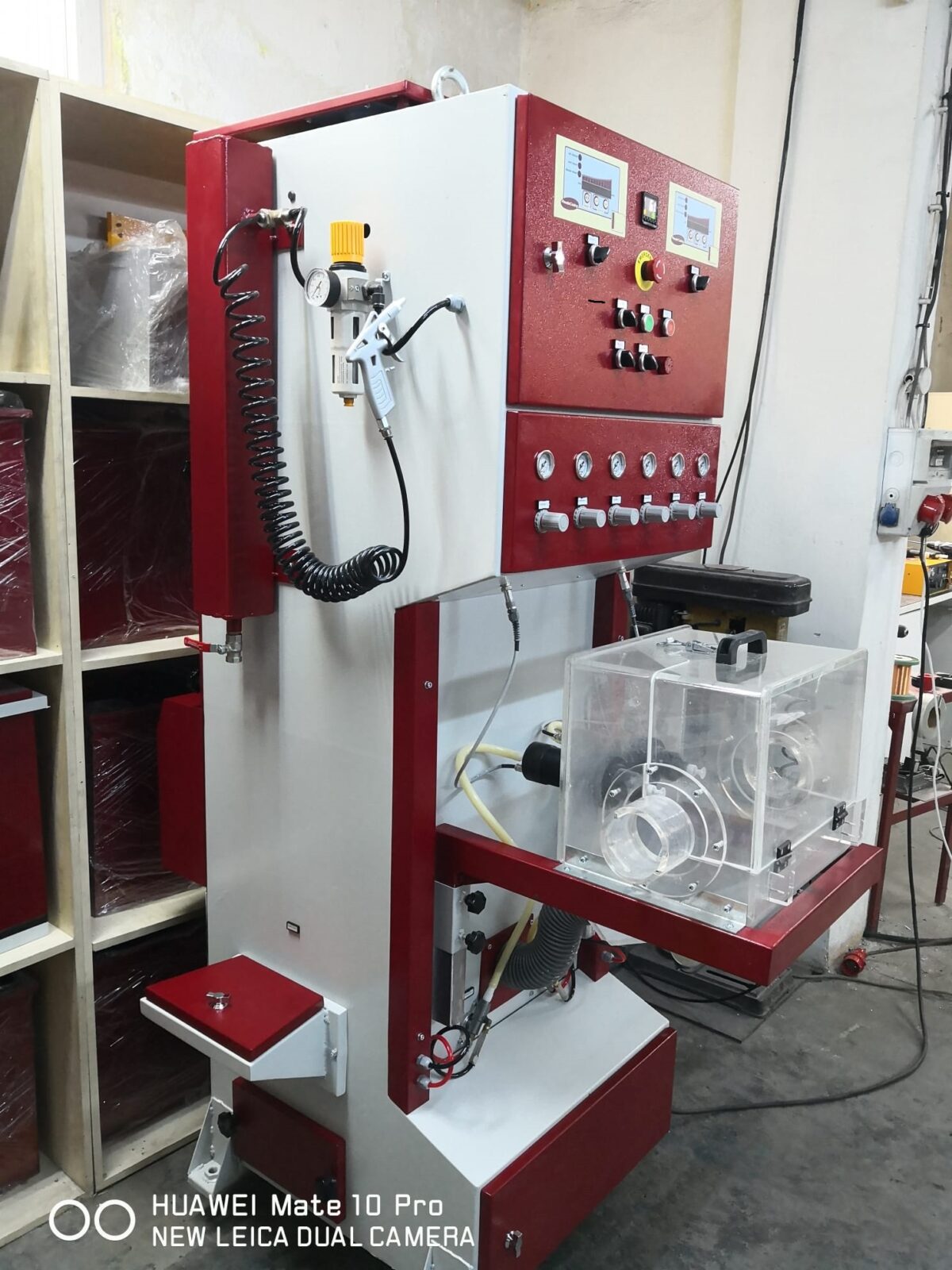 Powder and Talc Coating Machine for Cable