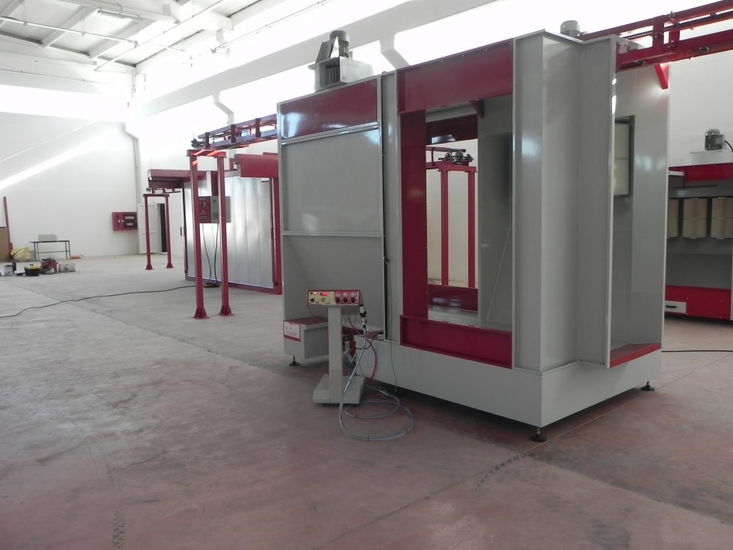 Manual Powder Coating Booth | Powder Spray Booth