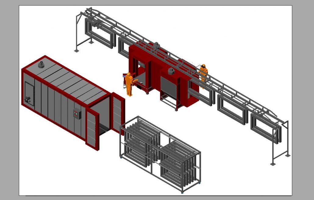 Manual Powder Coating Line - Powder Coating Equipment